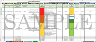 Excel Based Template for AML Risk Assessment