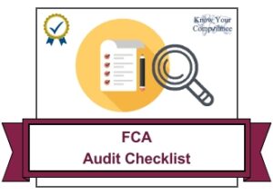 FCA Checklist Gap Analysis Tool