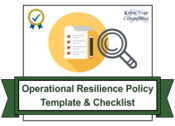 Templates for Complying with Operational Resilience